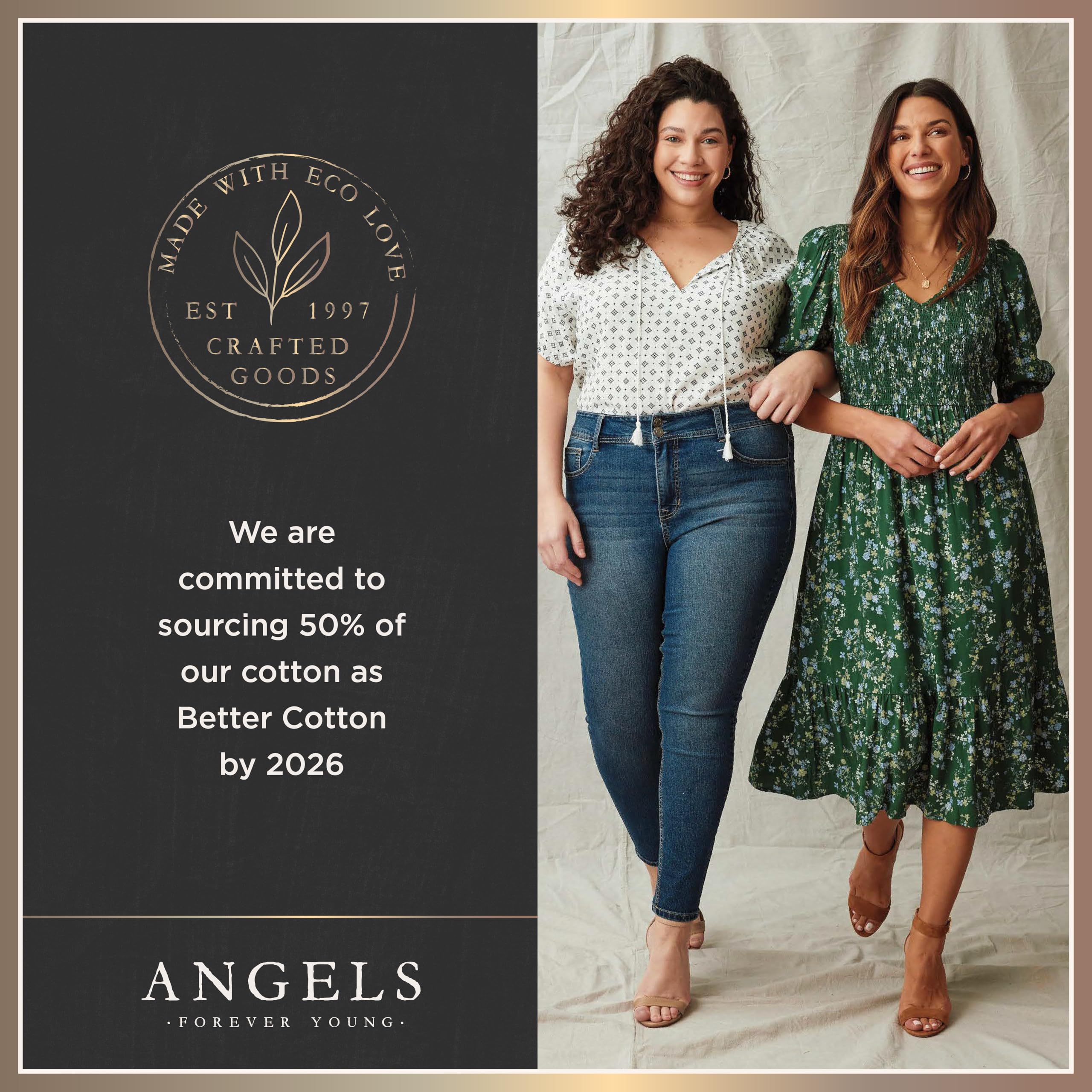 Angels Forever Young Sculpt 17" Capri for Women Figure Enhancing Stretch Denim, Mid-Rise - Steel, 16