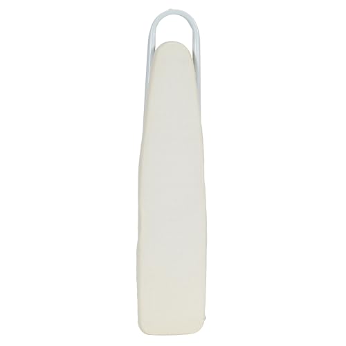 Household Essentials Basic Sleeve Mini Ironing Board | Natural Cover and White Finish | 4.5" x 20" Ironing Surface