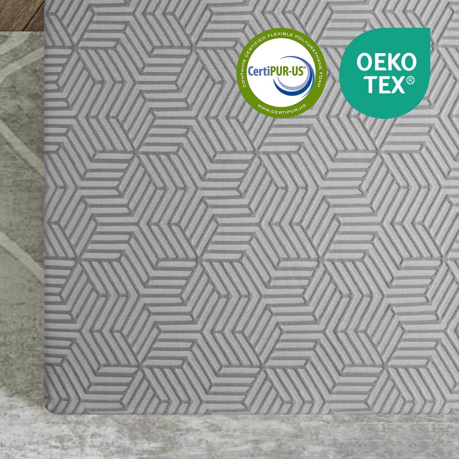 BedStory Firm Mattress Topper Twin - 3 Inch Memory Foam Mattress Topper - High Density Foam Bed Toppers for Back Pain Relief