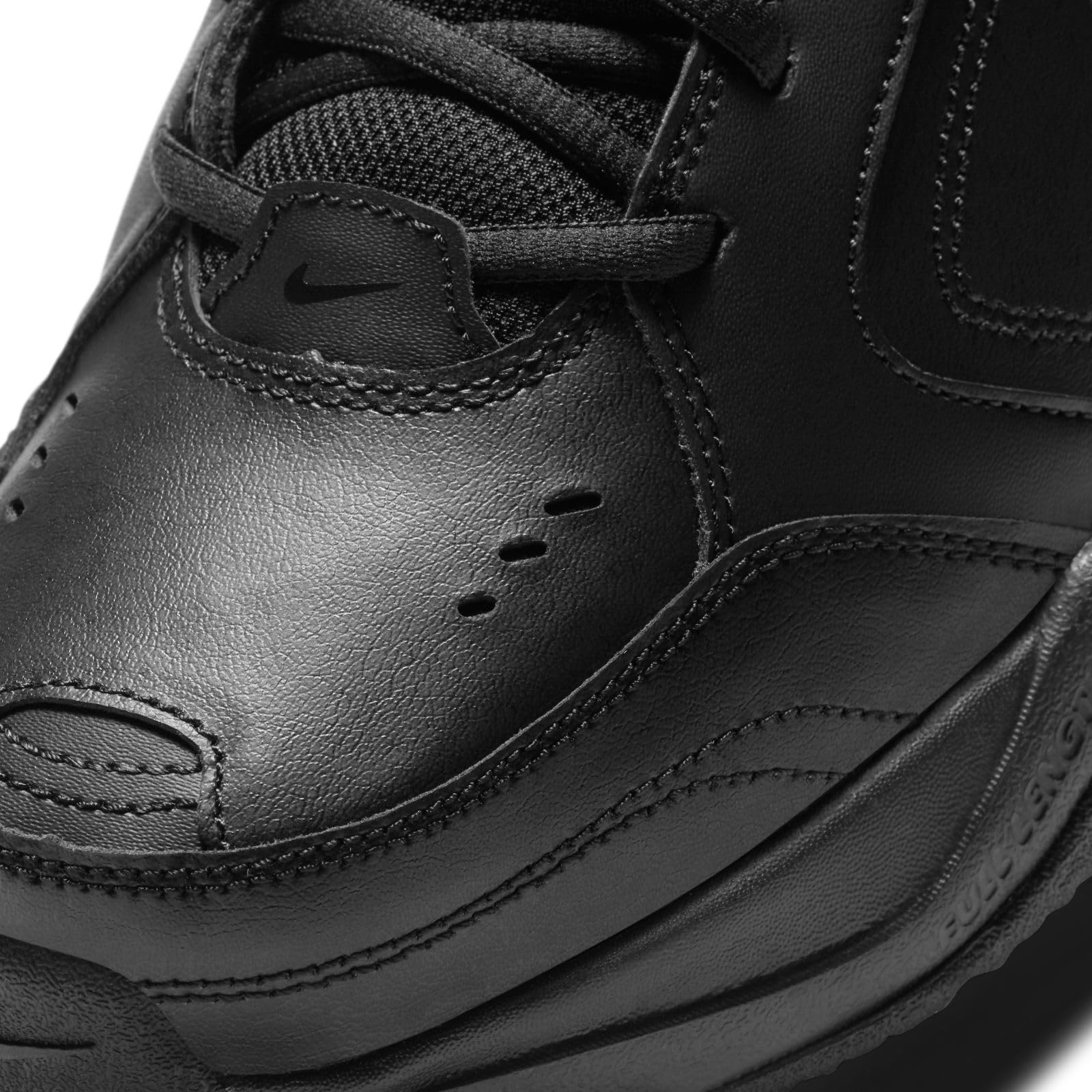 Nike Mens AIR Monarch IV (4E), Black/Black, 8.5