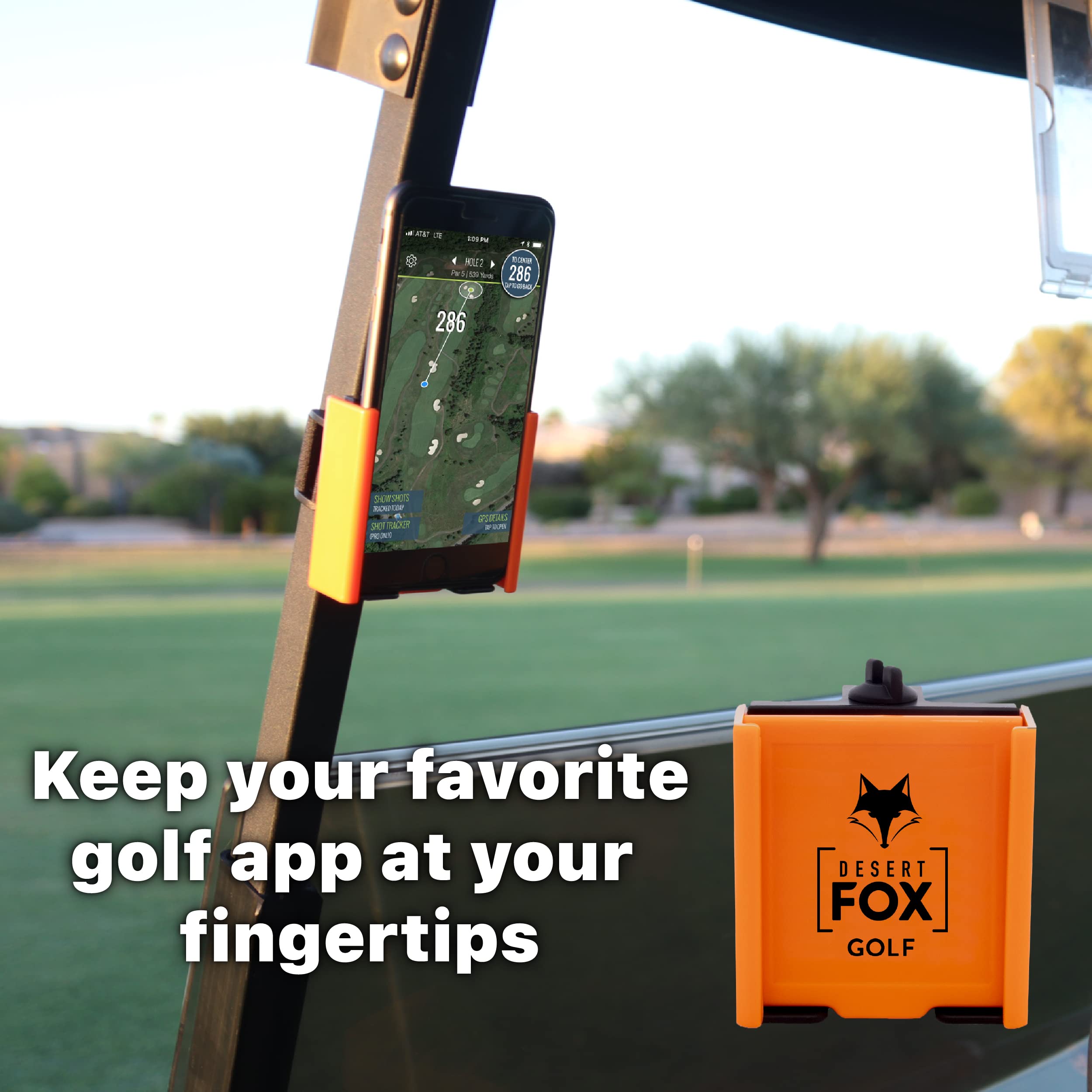 DESERT FOX GOLF - Phone Caddy - Pink