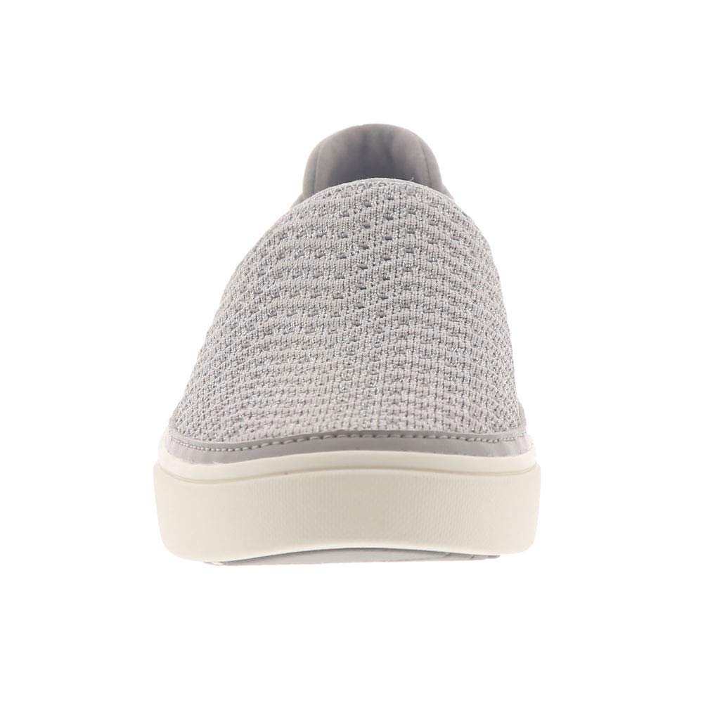 UGG K CAPLAN Slip-ON Sneaker, SEAL METALLIC KNIT, 1 US Unisex Little Kid