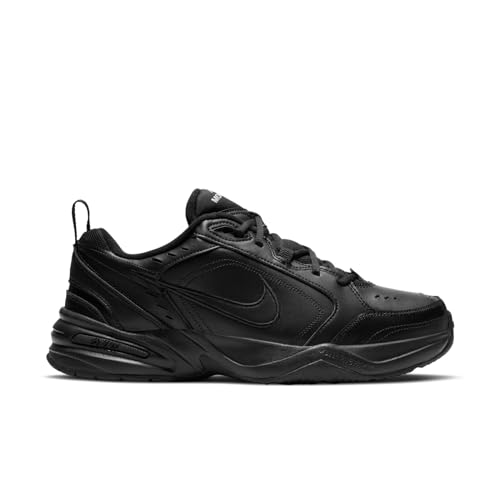 Nike Mens AIR Monarch IV (4E), Black/Black, 8.5