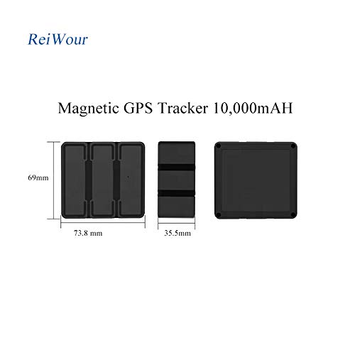 4G Hidden Magnetic GPS Tracker for Vehicles with 1 Year Subscription Car Tracking Device Long Battery Life Real Time Portable Location Locator Asset Trailer Motorcycle Truck Fleet