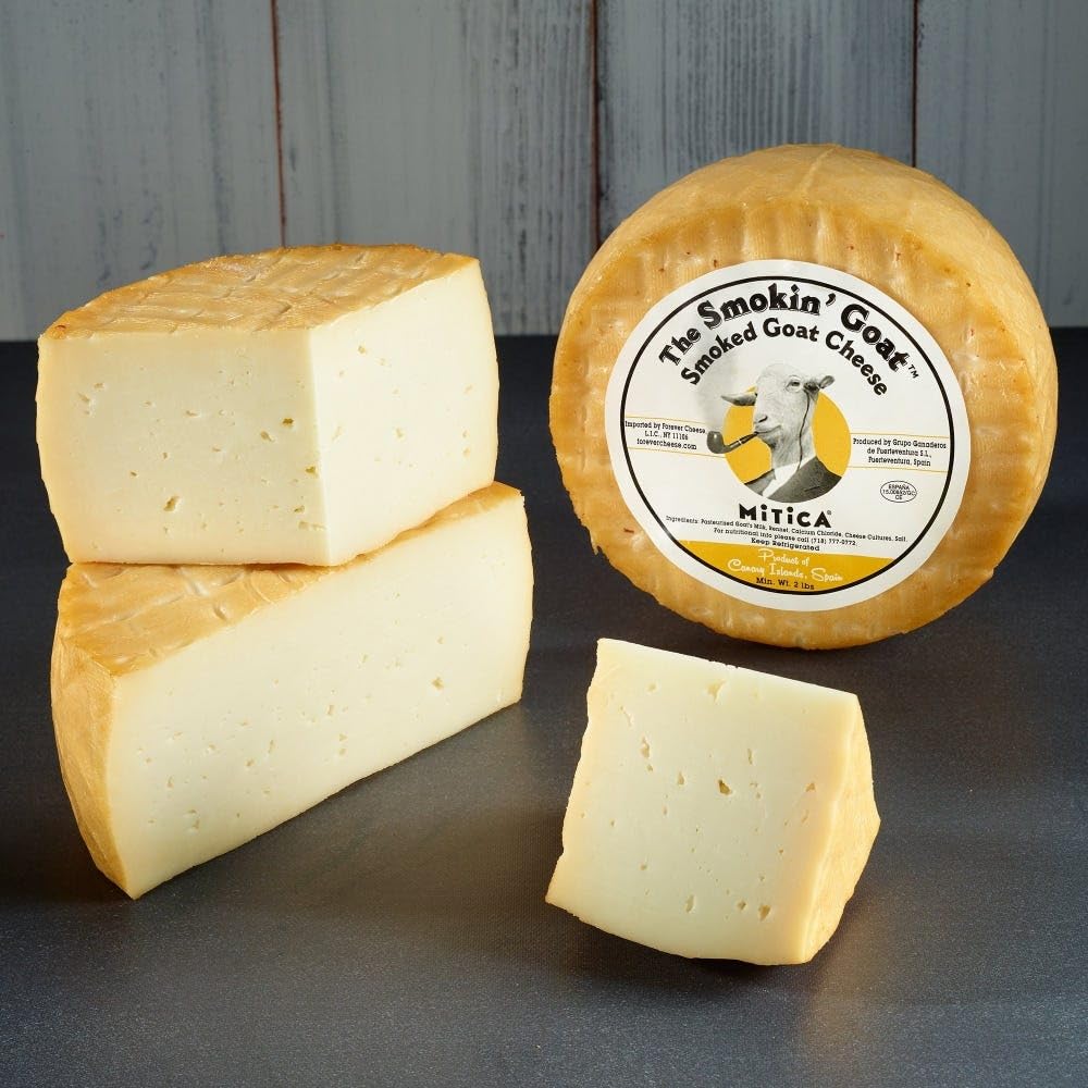 Smokin Goat Cheese (small wheel), 2.5 pounds