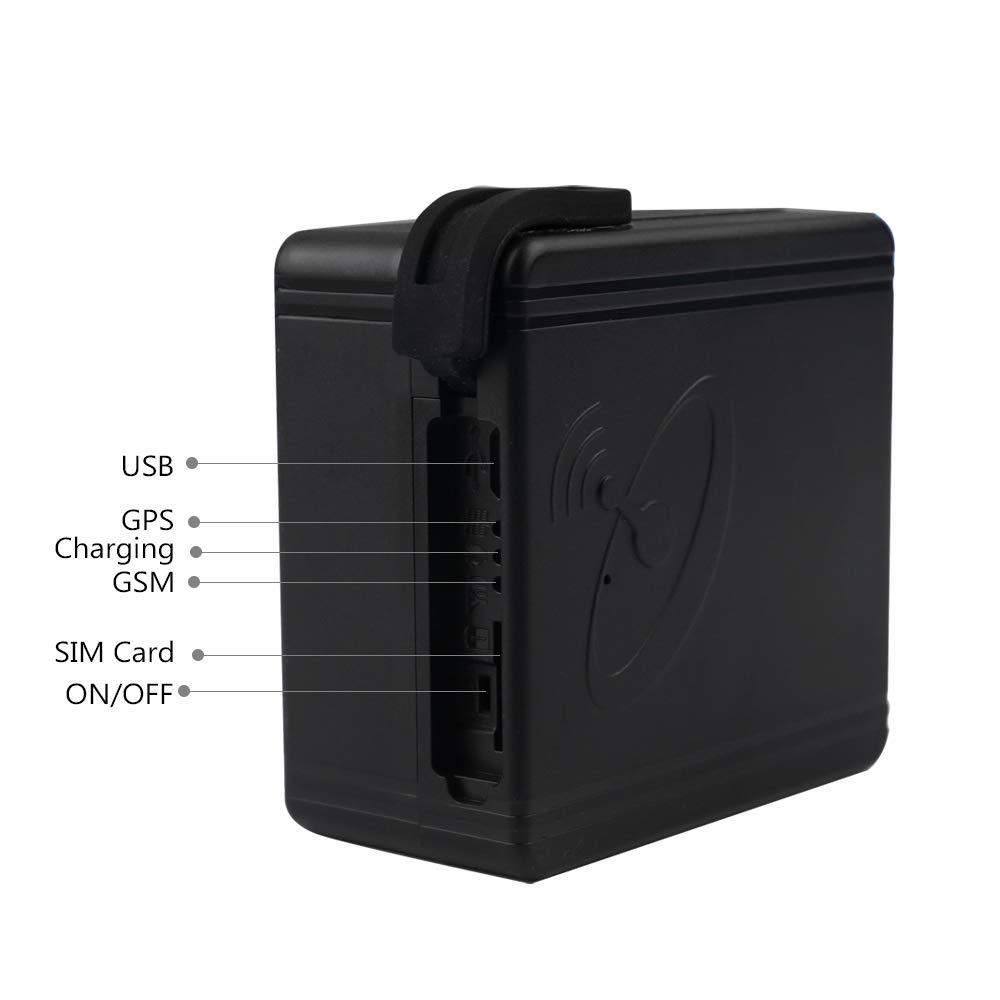 4G Hidden Magnetic GPS Tracker for Vehicles with 1 Year Subscription Car Tracking Device Long Battery Life Real Time Portable Location Locator Asset Trailer Motorcycle Truck Fleet