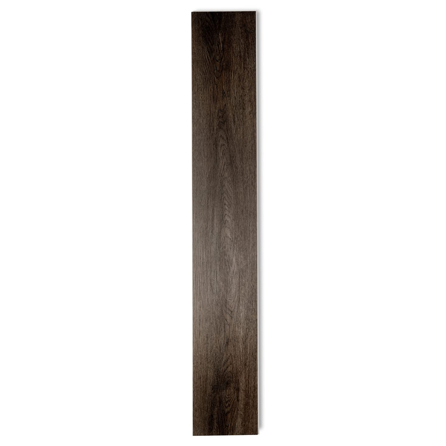 Lucida Surfaces Luxury Vinyl Flooring | Interlocking Flooring for DIY Installation | 10 Wood-Look Planks | CliCore | 24.5 Sq. Feet (10, Bark, 10 Planks)