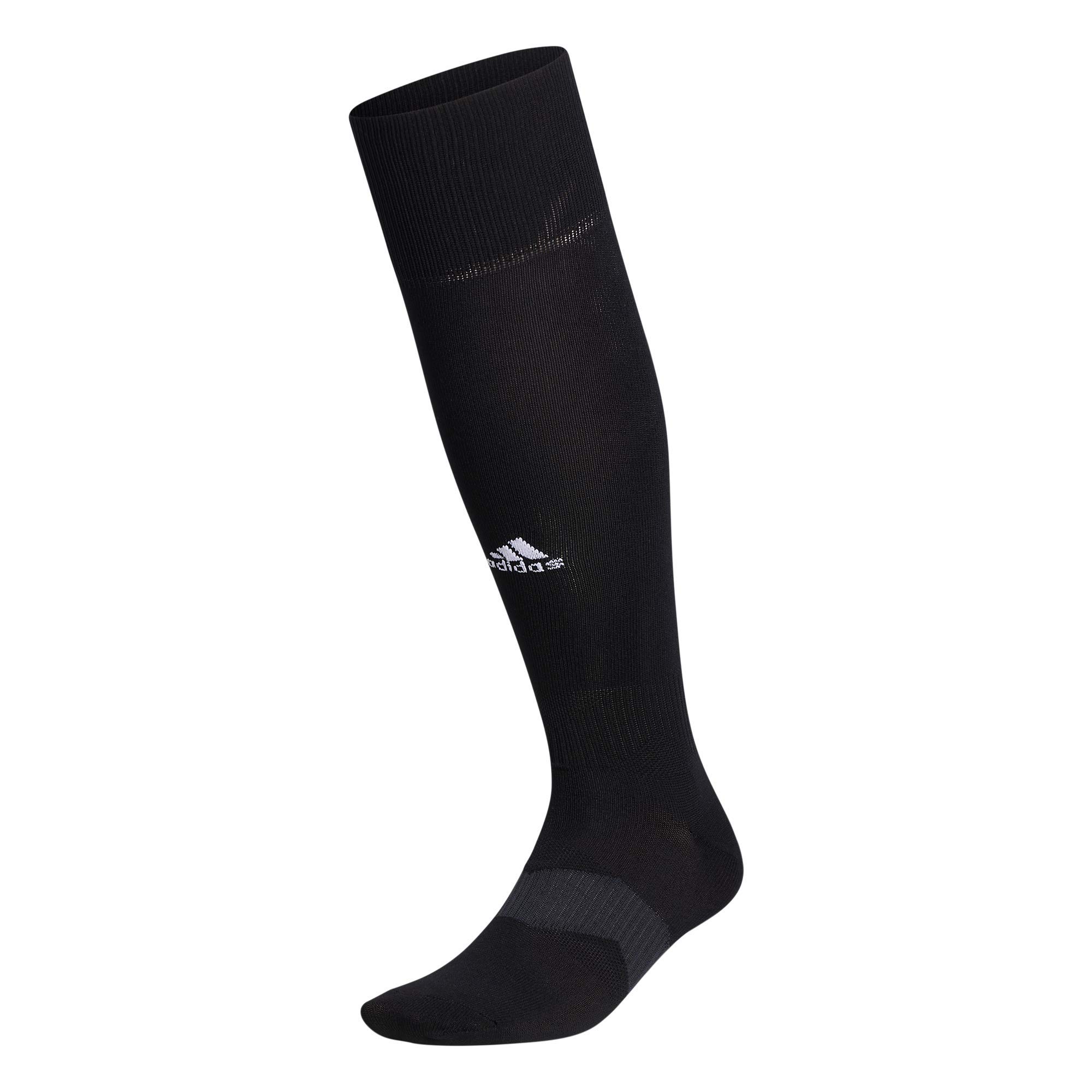 adidas Metro Soccer Socks (1 Pair) Discontinued, Black/Night Grey/White/5, Small