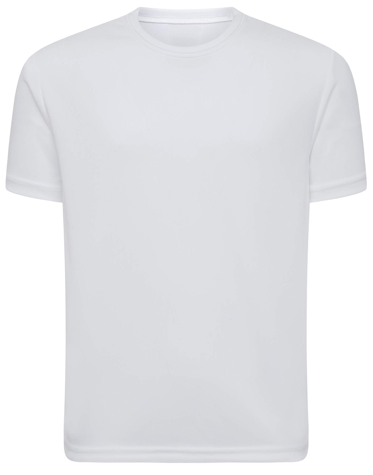 Opna Youth Boys Dri Fit Athletic T Shirts for Boys & Girls Sports Undershirt – Youth & Teen Sizes White-L