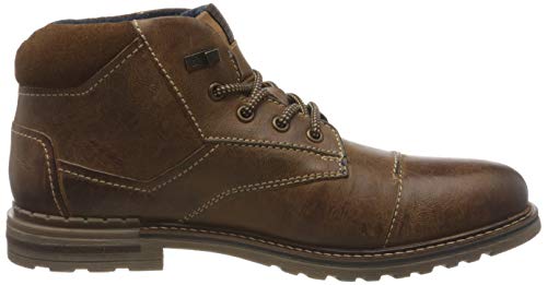 bugatti Men's Oxford Boot, Cognac, 10
