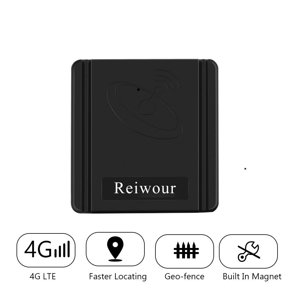 4G Hidden Magnetic GPS Tracker for Vehicles with 1 Year Subscription Car Tracking Device Long Battery Life Real Time Portable Location Locator Asset Trailer Motorcycle Truck Fleet