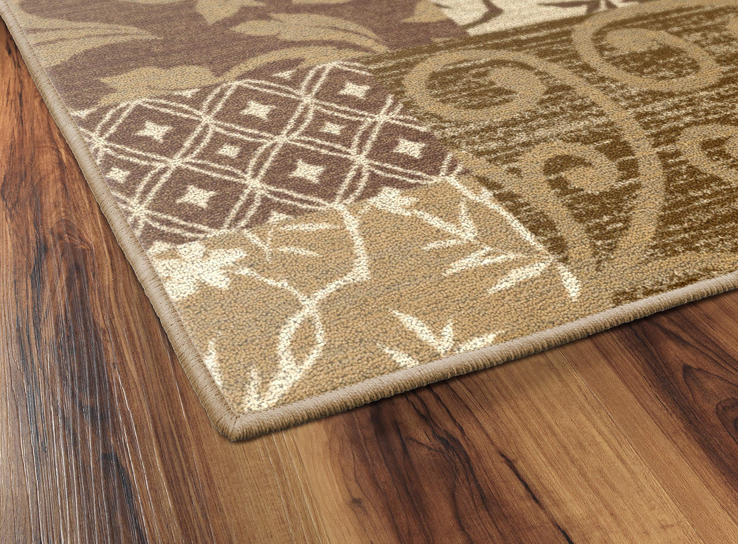 Brumlow MILLS Emporia Cranberry, Area Rug, 20"x34"
