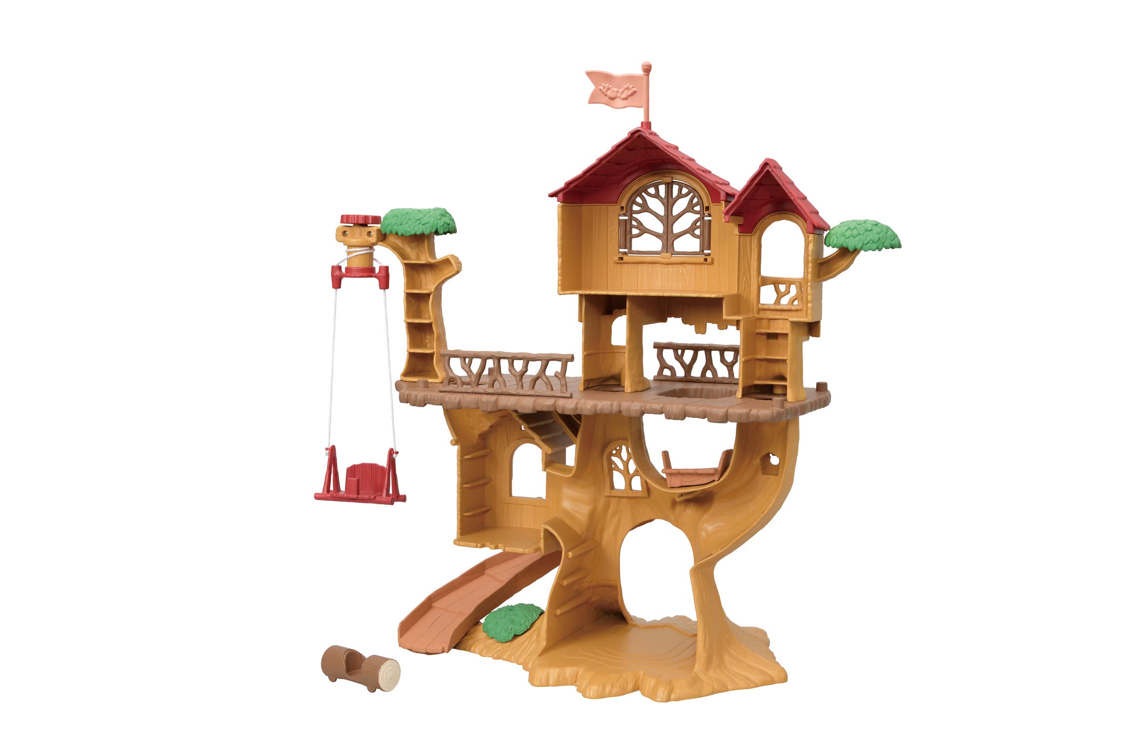 Calico Critters Adventure Treehouse Gift Set, Collectible Dollhouse, Figure and Accessories
