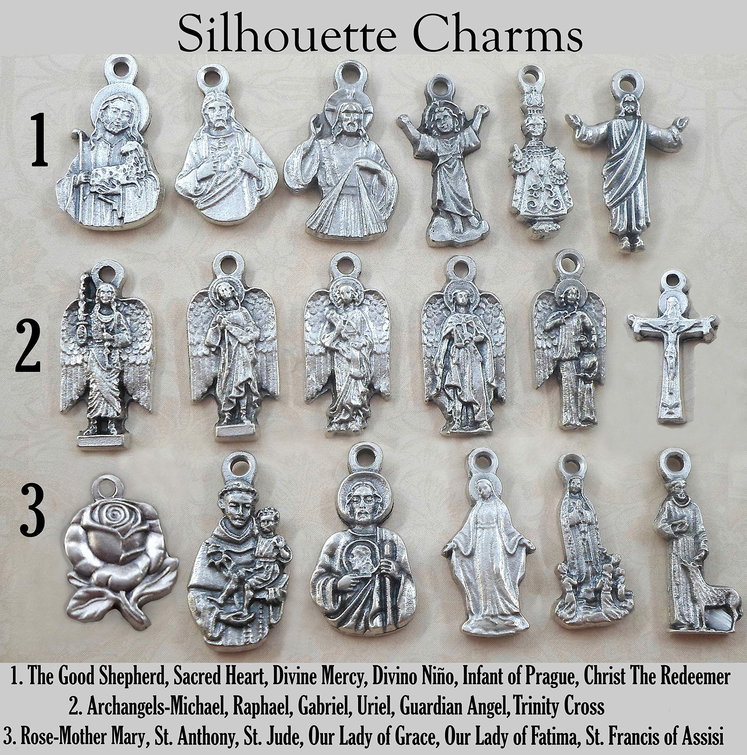 St. Margaret of Castellos Bracelet, Patron Saint Italian Charm Jewelry, Confirmation Gift