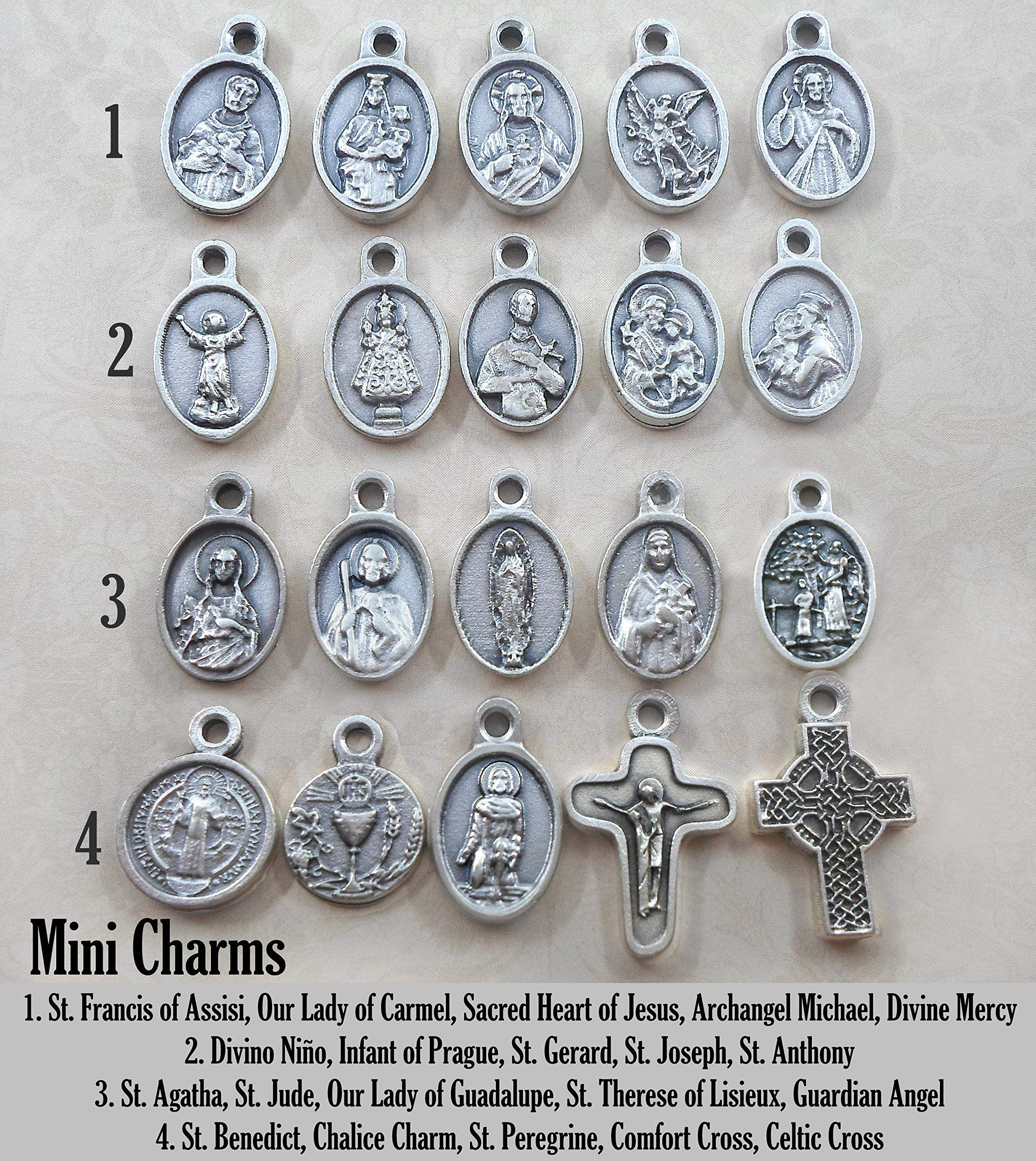 St. Margaret of Castellos Bracelet, Patron Saint Italian Charm Jewelry, Confirmation Gift