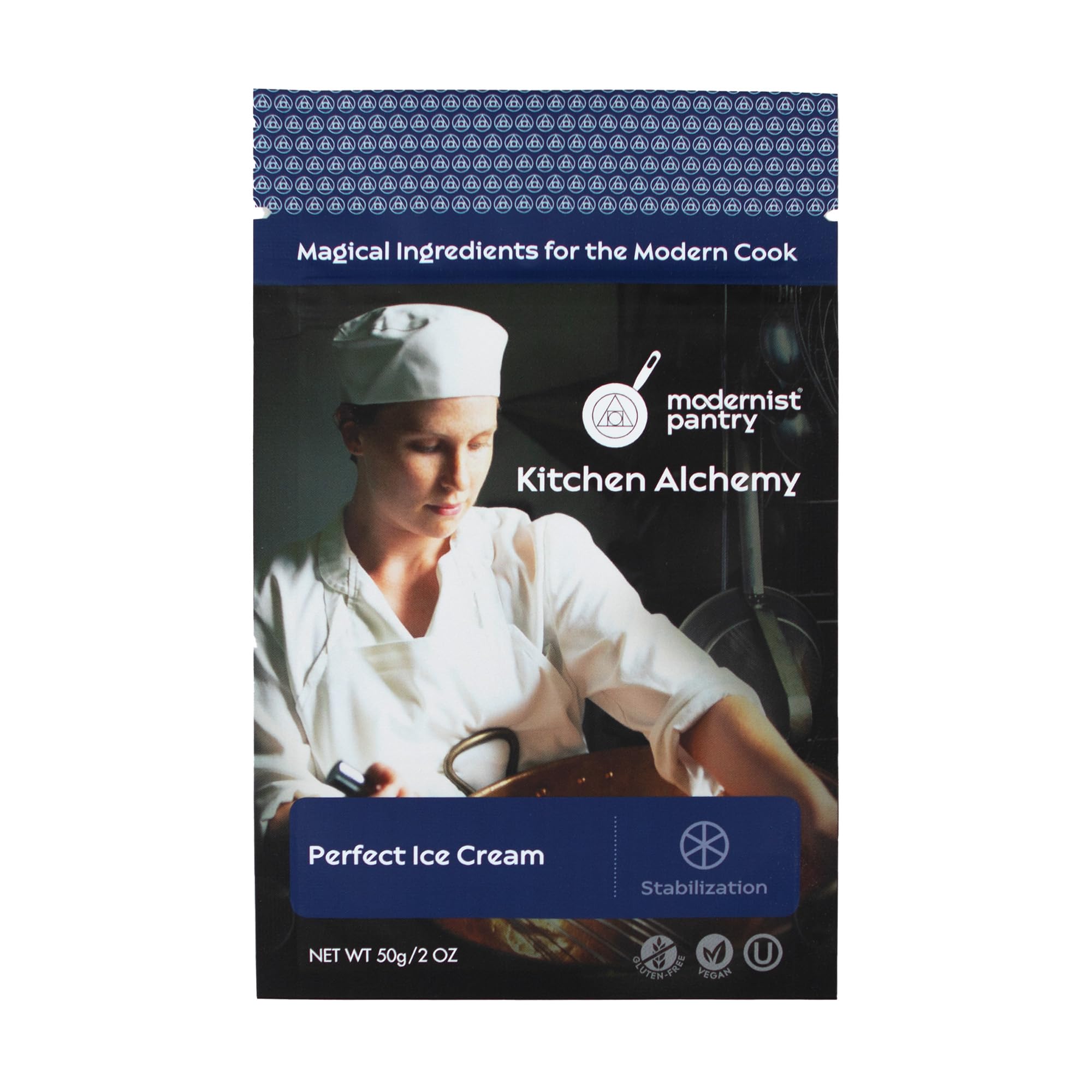 Perfect Ice Cream [Ice Cream Stabilizer] Vegan OU Kosher Certified - 50g/2oz (stabilizes and prevents crystal formation in ice cream recipes)