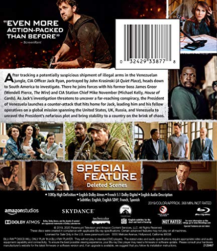 Tom Clancy's Jack Ryan - Season Two [Blu-ray]
