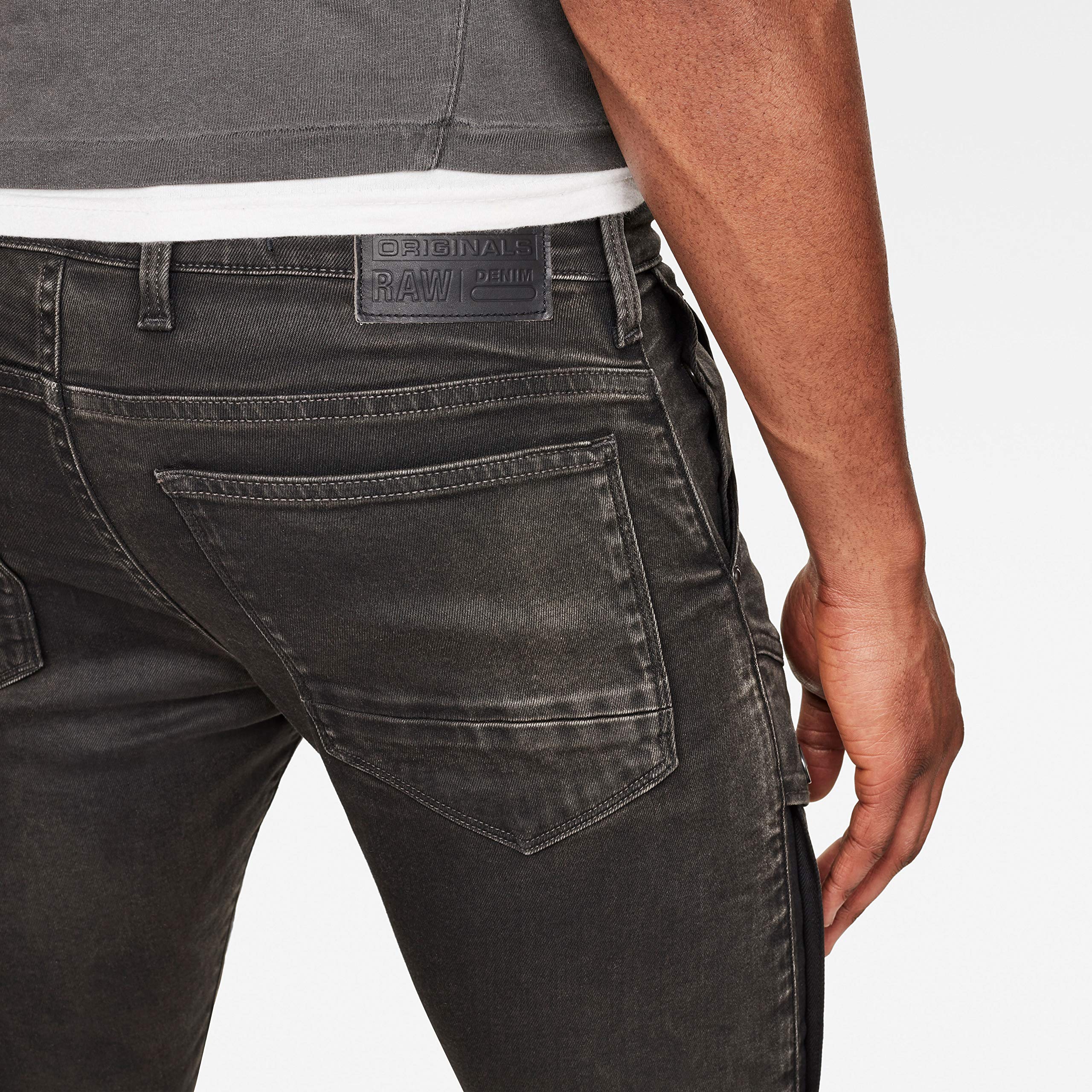 G-STAR Airblaze 3D Skinny Fit Jeans, Worn in Umber Cobler, 34W x 32L