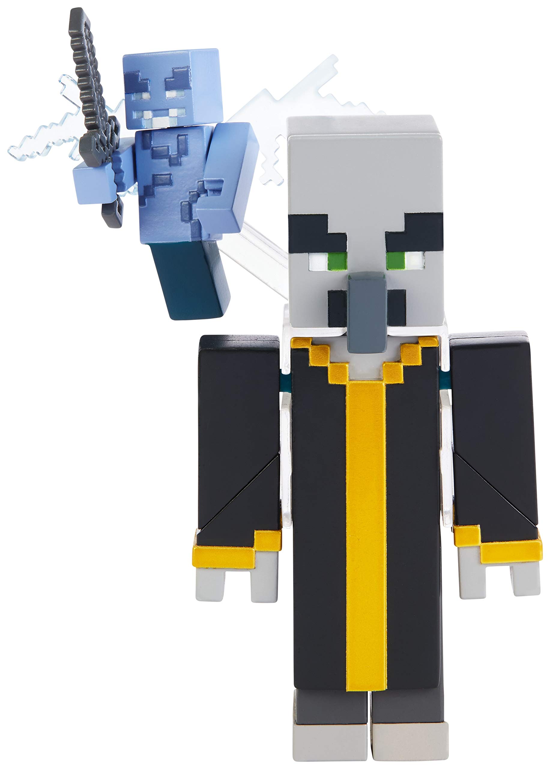 Mattel Minecraft Comic Maker Multipack Attack Set with Evoker and Vexes, Based on Minecraft Video Game, Toys for Girls and Boys Age 6 and Up