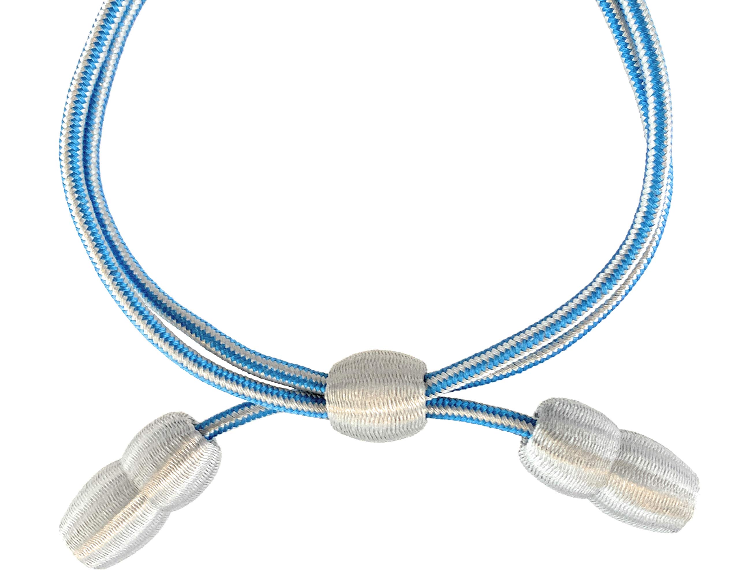 U.S. Army Military Intel Intelligence Corp light Blue & Grey Acorn Campaign Hat Cord