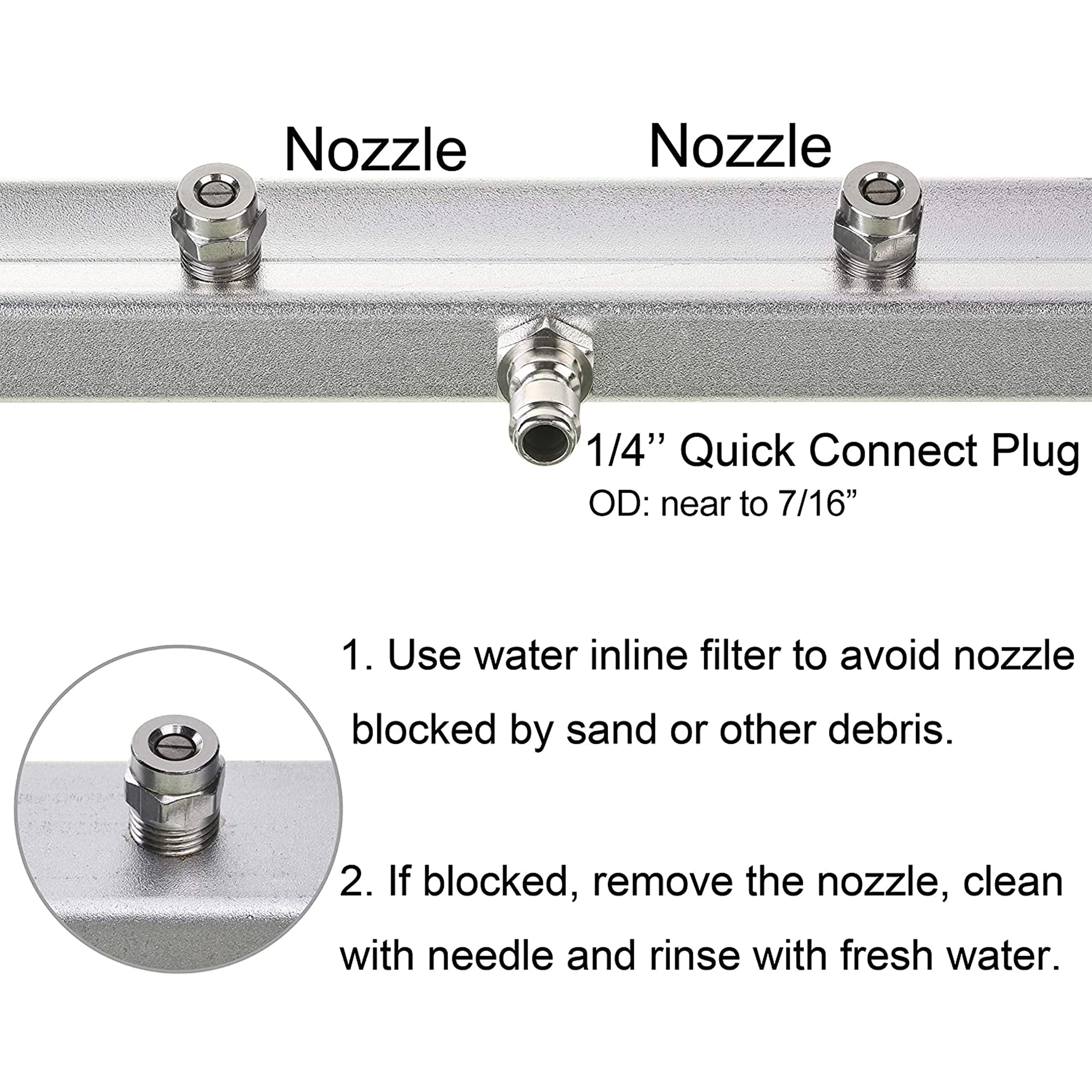 M MINGLE Pressure Washer Undercarriage Cleaner, with 45 Degree Angled Wand，Replacement Pressure Washer Gun with Extension Wand