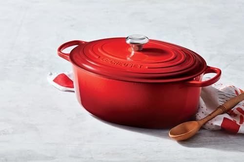 Le Creuset Enameled Cast Iron Signature Oval Dutch Oven, 15.5 qt., Marseille