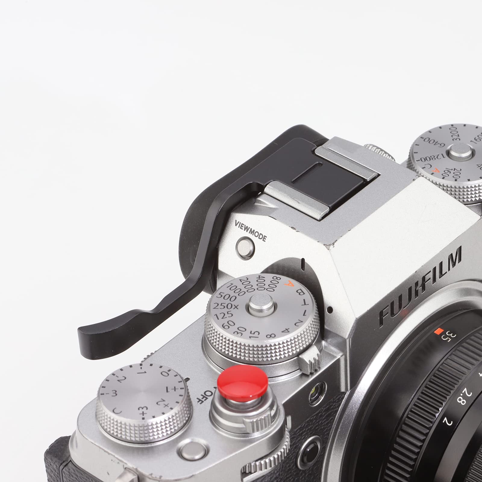 Haoge THB-XT4B Metal Hot Shoe Thumb Up Rest Hand Grip for Fujifilm Fuji X-T3 X-T4 XT3 XT4 Camera Accessories Black