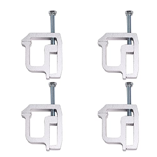Mounting Clamps Truck Cap Topper Camper Shell Heavy Duty TL-2002, 4Pcs Universal Truck Topper Clamp Camper Shell Compatible with Toyota Ford Dodge Chevy