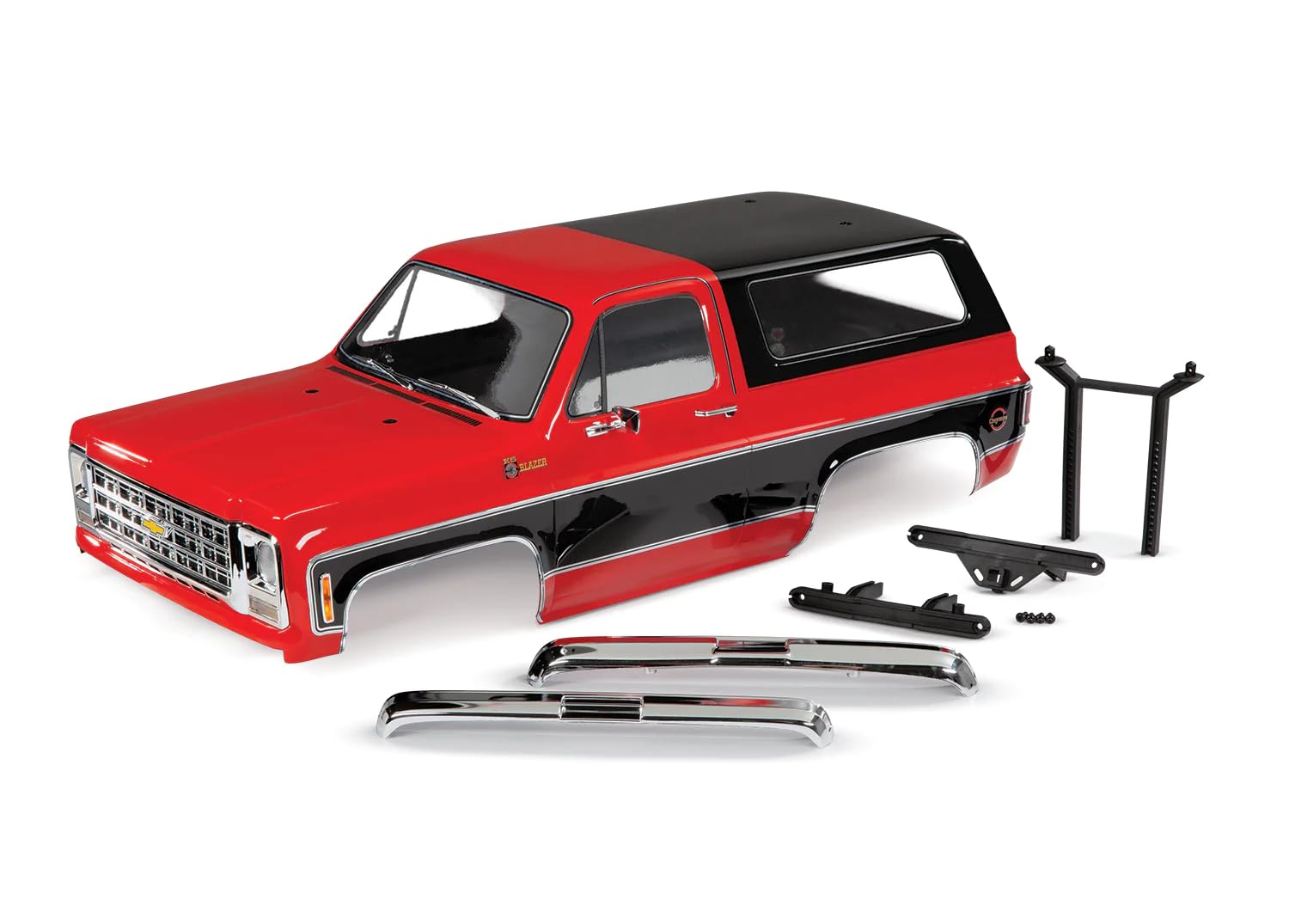 Traxxas 8130R - TRX-4 1979 Chevrolet Blazer Pre-Cut Body, Complete, Red