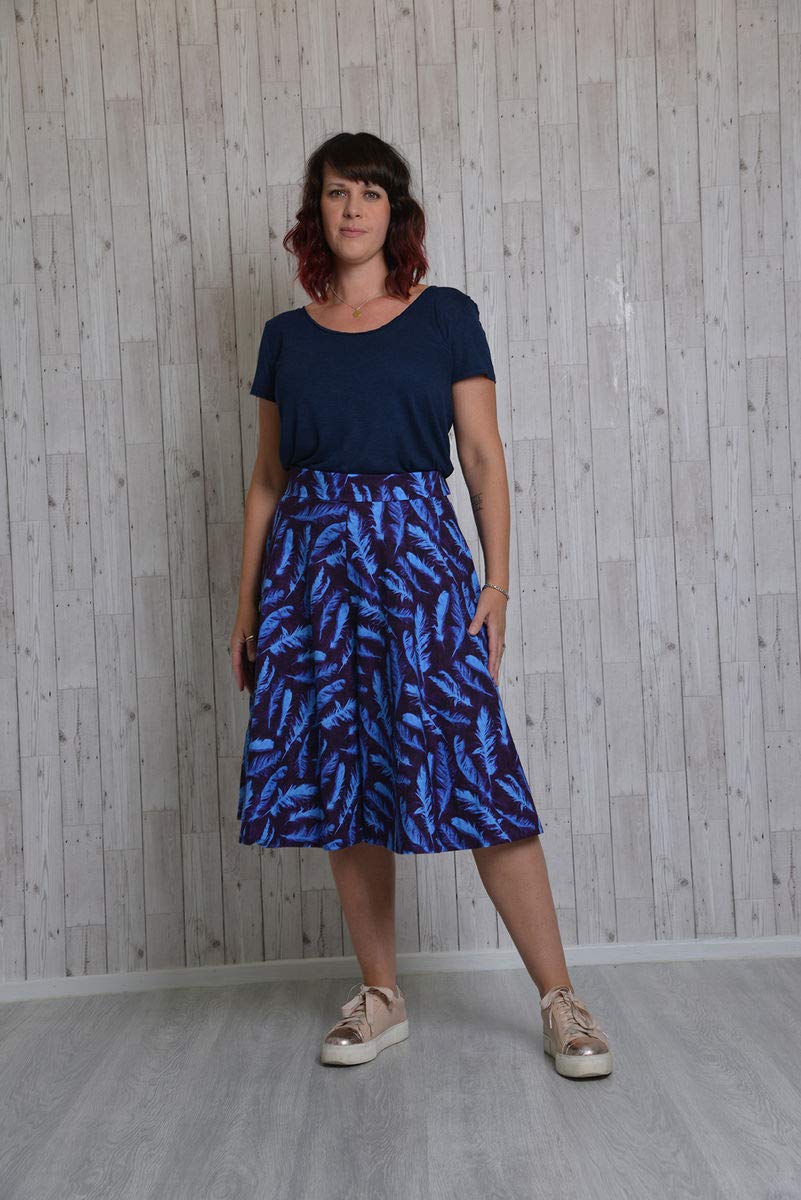 Womens Ladies Issey Culottes Sewing Pattern | UK 6-24 | EU 34-52 | US 2-20 by Emporia PatternsâŚ