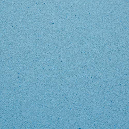 Amazon Basics Queen Mattress Topper, Cooling Gel-Infused, CertiPUR-US Certified, 2 Inches, Blue