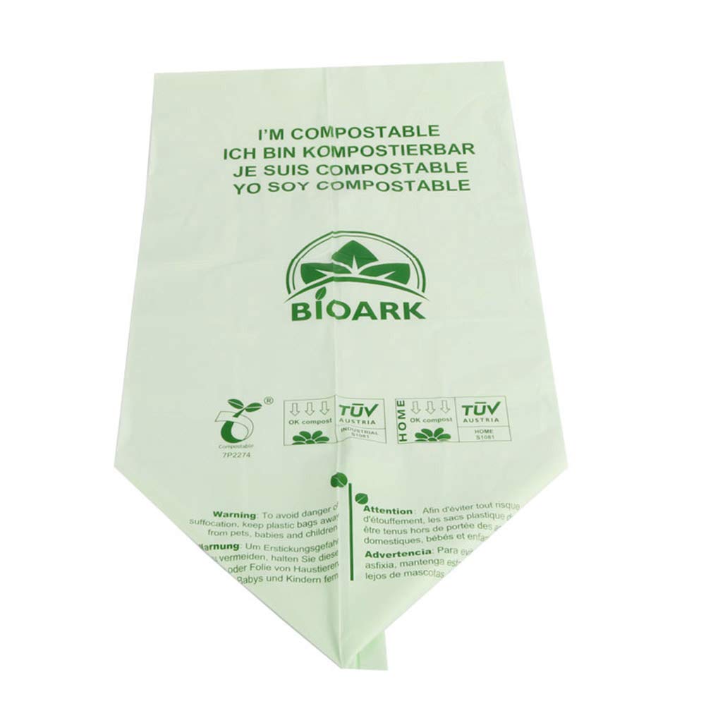 8L 50Pcs/Roll Kitchen Garbage Bags Biodegradable Trash Bags Compostable Rubbish Bags Wastebasket Liners Bags