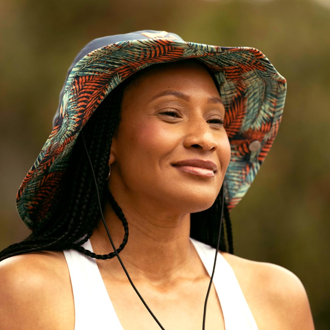 MISSION Cooling UPF Bucket Hat - Unisex Sun Hat for Hiking, Golfing & Fishing - Sweat & Water Activated Technology, Bronze Green