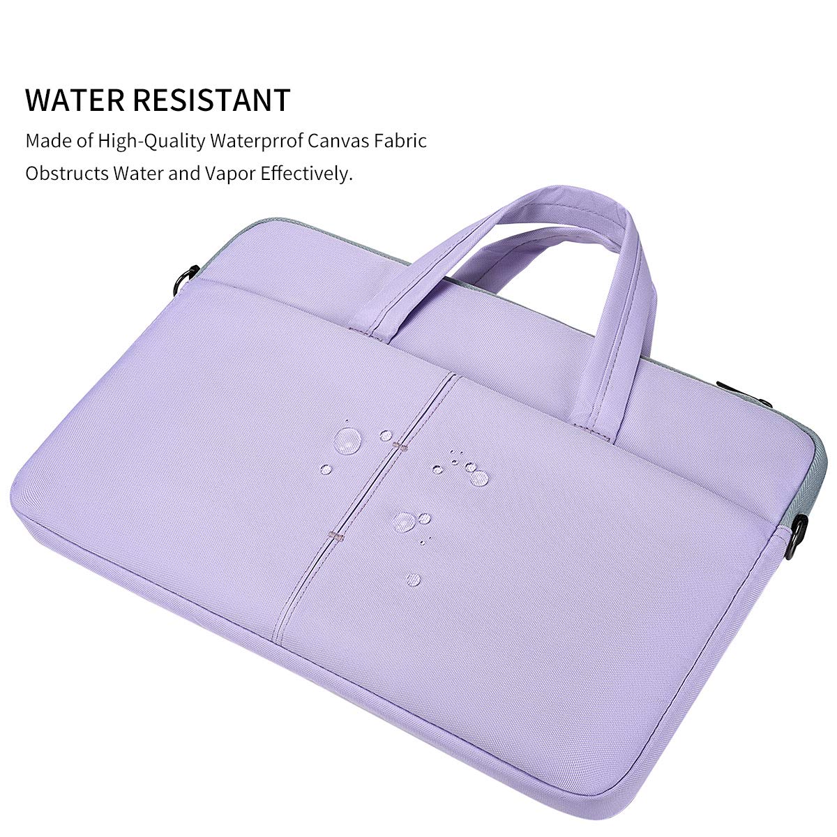 13.3 14 Inch Laptop Shoulder Bag Sleeve Case for Dell Latitude 14/ Inspiron 14 5410, 13.5-14.4 Surface Laptop Studio 6/5/4, HP Lenovo Acer ASUS Chromebook 14/ Stream 14/ IdeaPad/Swift 3,Purple