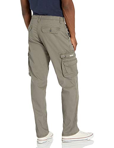 Lee Men's Wyoming Relaxed Fit Cargo Pant, Sagebrush, 36W x 32L