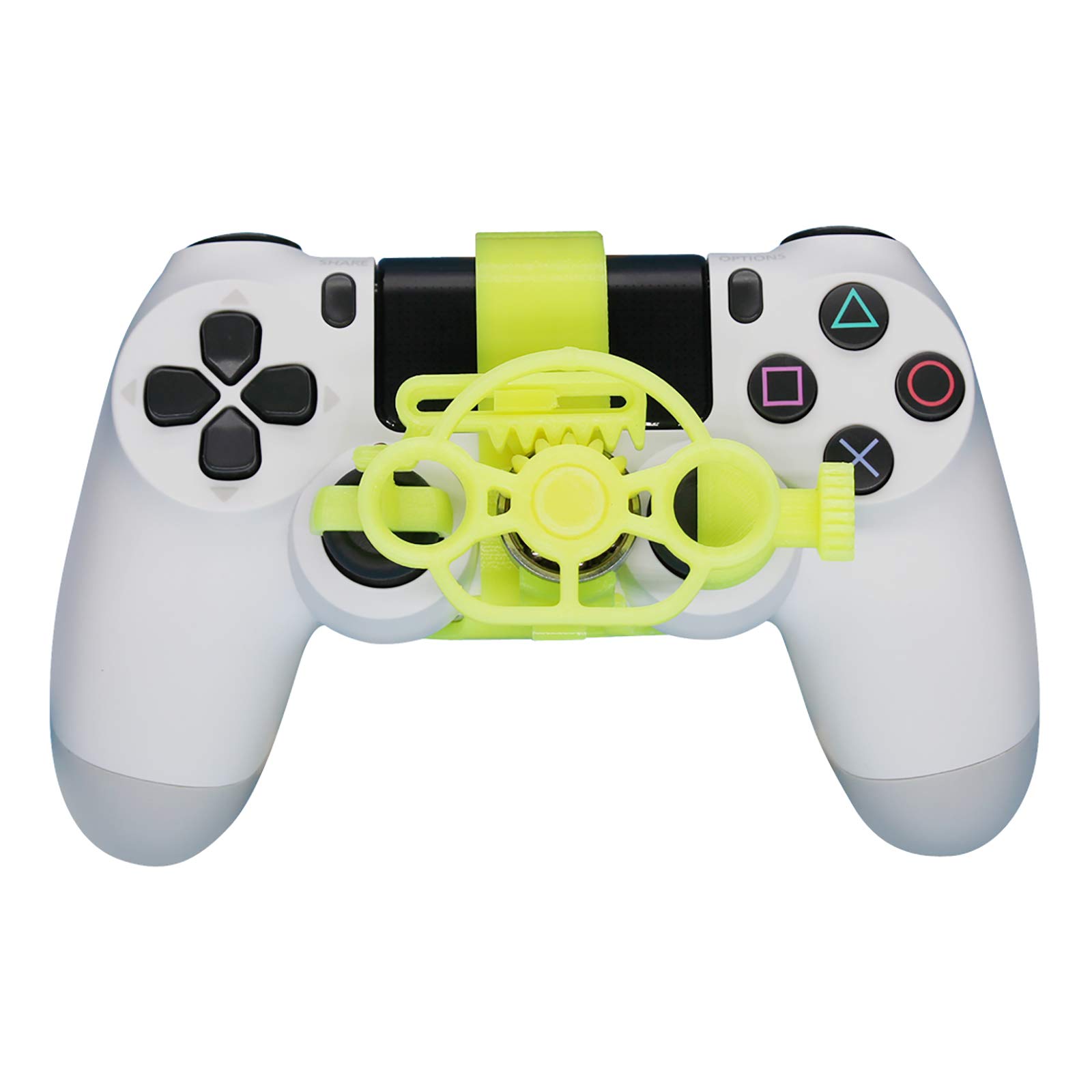 LICHIFIT Game Controller Mini Steering Wheel Replacement for Sony PS4 Racing Game Accessories