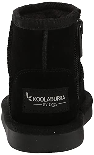 Koolaburra by UGG unisex child Koola Mini Fashion Boot, Black, 2 Little Kid US