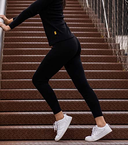 Diravo 7 Pack Womens High Waisted Leggings Soft Athletic Tummy Control Pants for Running Workout Pants