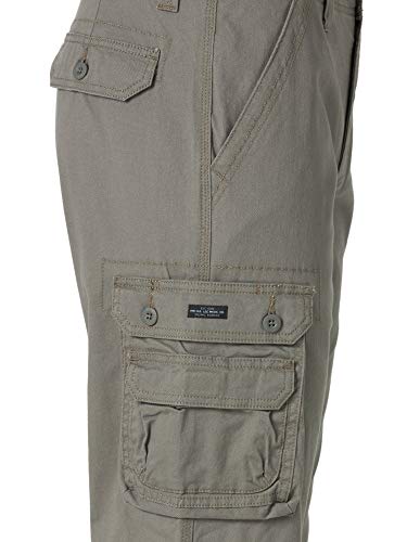 Lee Men's Wyoming Relaxed Fit Cargo Pant, Sagebrush, 36W x 32L