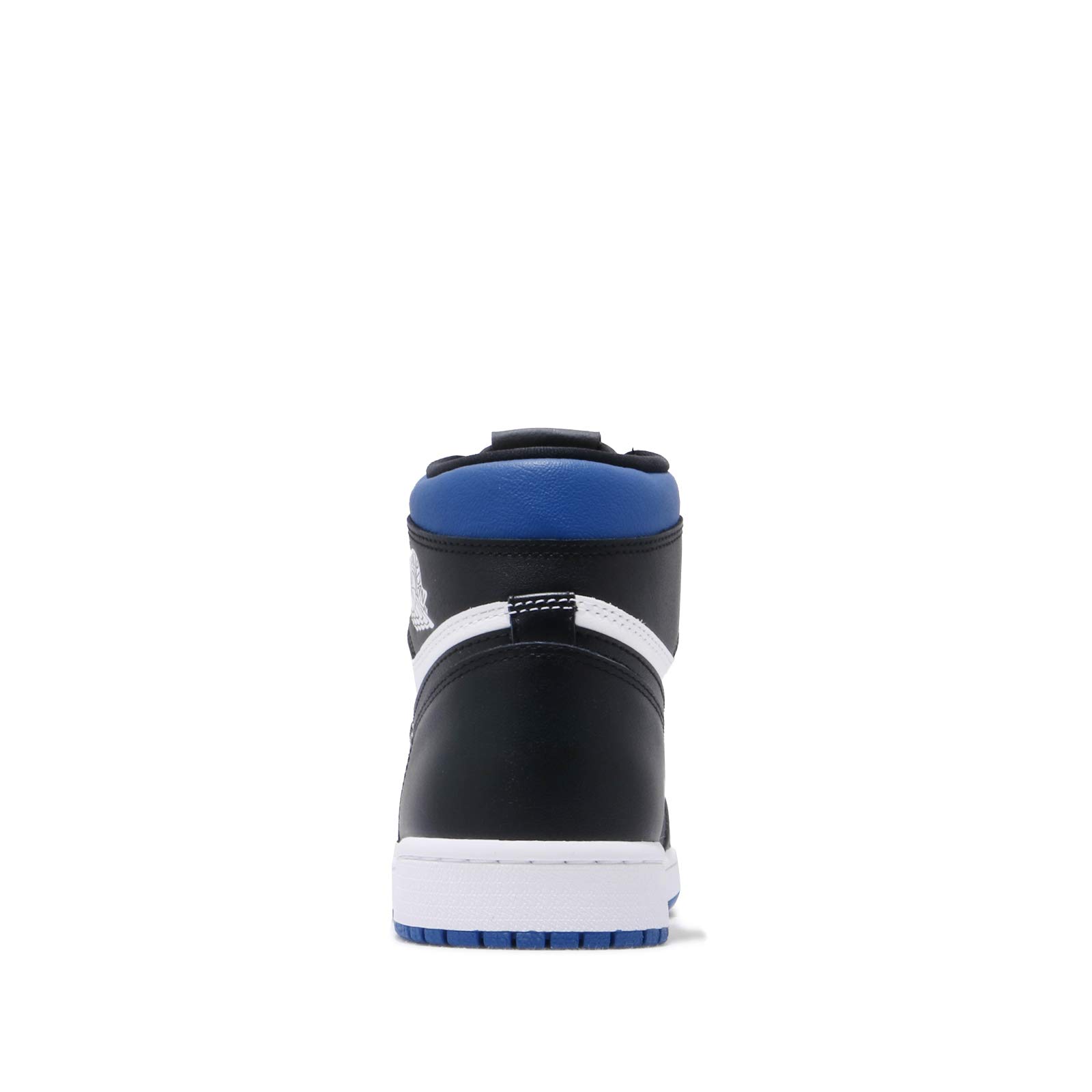 AIR JORDAN Nike Mens 1 Retro Royal Toe Black/White/Game Royal Leather Size 11