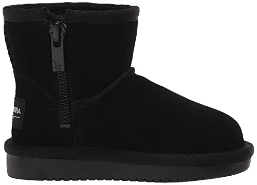Koolaburra by UGG unisex child Koola Mini Fashion Boot, Black, 2 Little Kid US