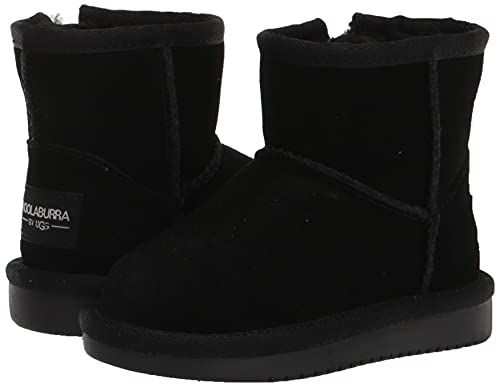Koolaburra by UGG unisex child Koola Mini Fashion Boot, Black, 2 Little Kid US