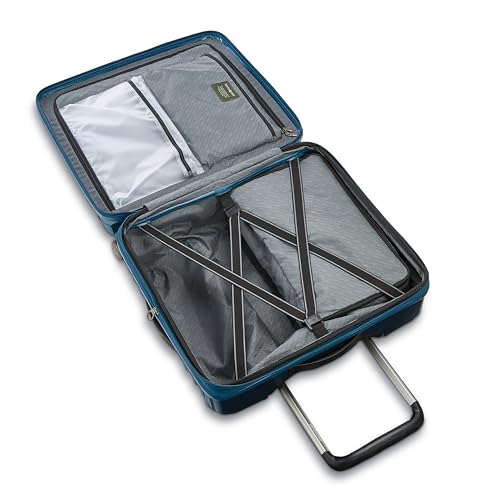 Samsonite Stryde 2 Hardside Expandable Luggage with Double Spinner Wheels, Medium Glider, Deep Teal