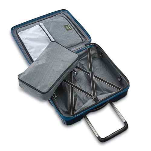 Samsonite Stryde 2 Hardside Expandable Luggage with Double Spinner Wheels, Medium Glider, Deep Teal
