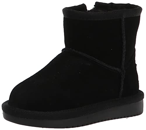 Koolaburra by UGG unisex child Koola Mini Fashion Boot, Black, 2 Little Kid US
