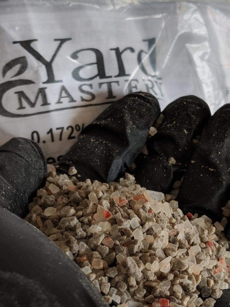 Yard Mastery Dithiopyr Pre-Emergent Herbicide with Fertilizer 0-0-7-45 lbs - Prevent Crabgrass and Annual Bluegrass POA Annua and Other Broadleaf Weeds with 7% Potash for Stress Recovery