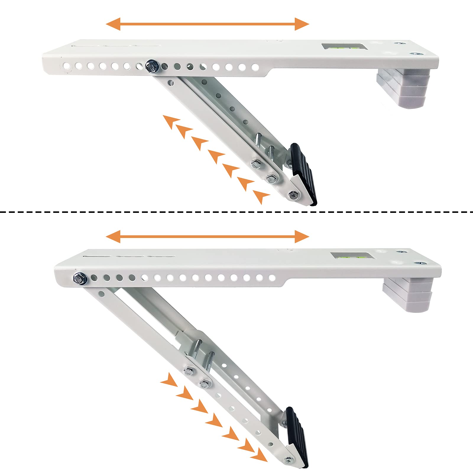Foozet Window Air Conditioner Support Bracket Heavy Duty, Up to 165 lbs, Fits Up to 24K btu A/C Unit