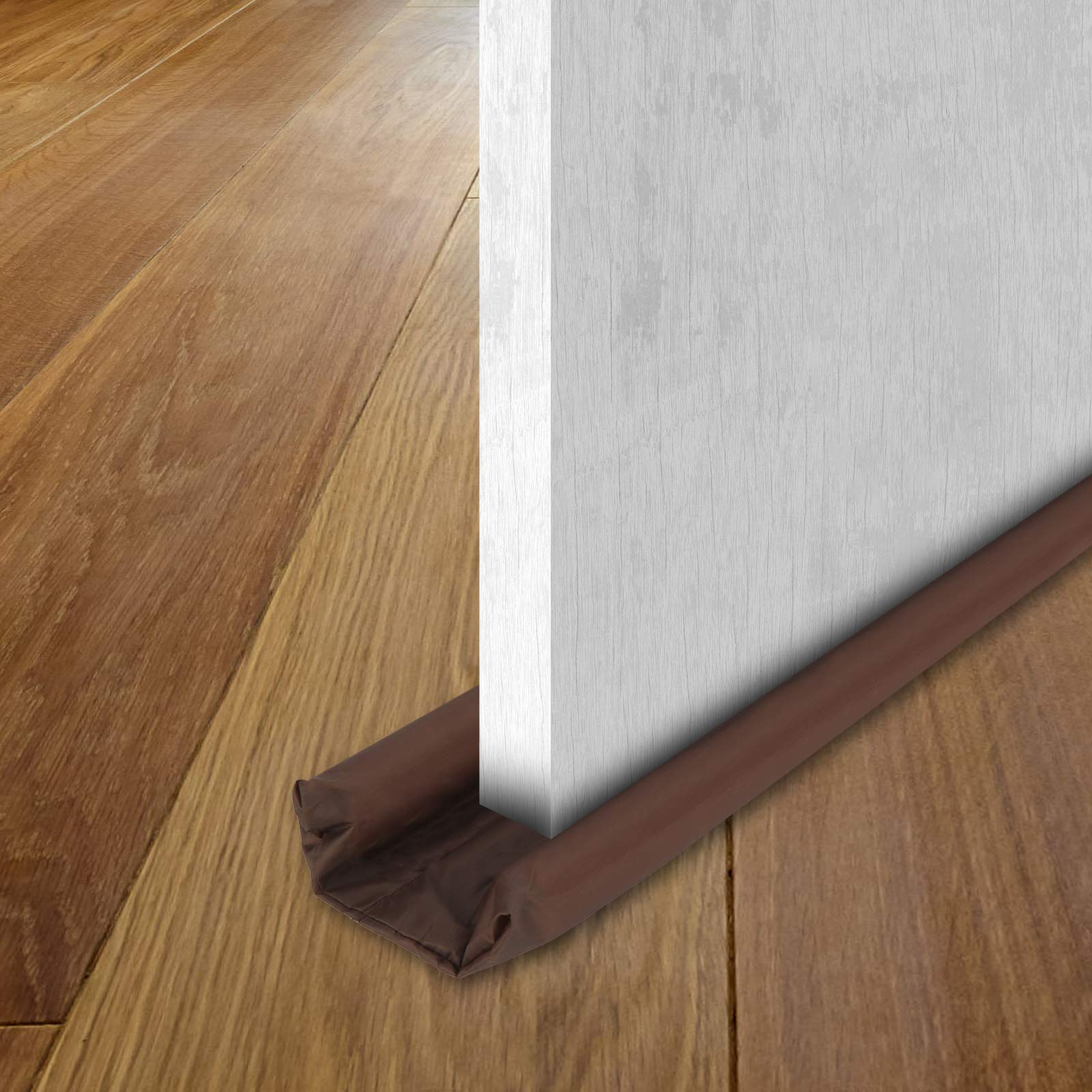 Rehomy Draft Stopper for Door Bottom, Door Dust Protector Twin Door Draft Blocker,Draught Excluder for Bottom of Door 85 x 12cm