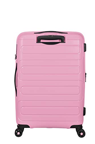 American Tourister Spinner M Expandable (67.5 cm-83.5 L), Pink (Pink Gelato), M (67.5 centimeters-83.5 L)