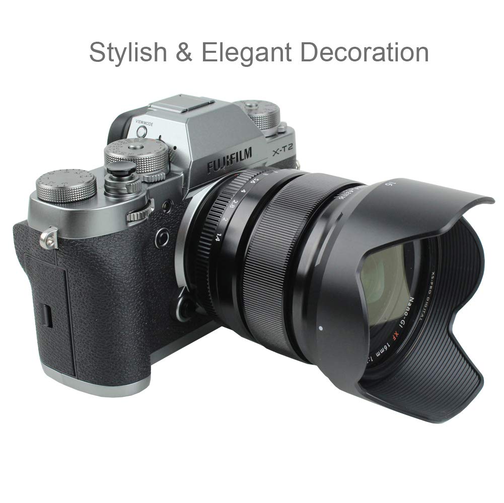 Foto&Tech Soft Shutter Release Button Compatible with Fuji Fujifilm X-T5 X-T4 X-T3 X-T30 X-T30 II X-T20 X-PRO3 X100V X100F X-E4 X-E3 RX1R II RX10 IV III Leica M10 M9 Nikon Df F3 (2 Pieces, Black)